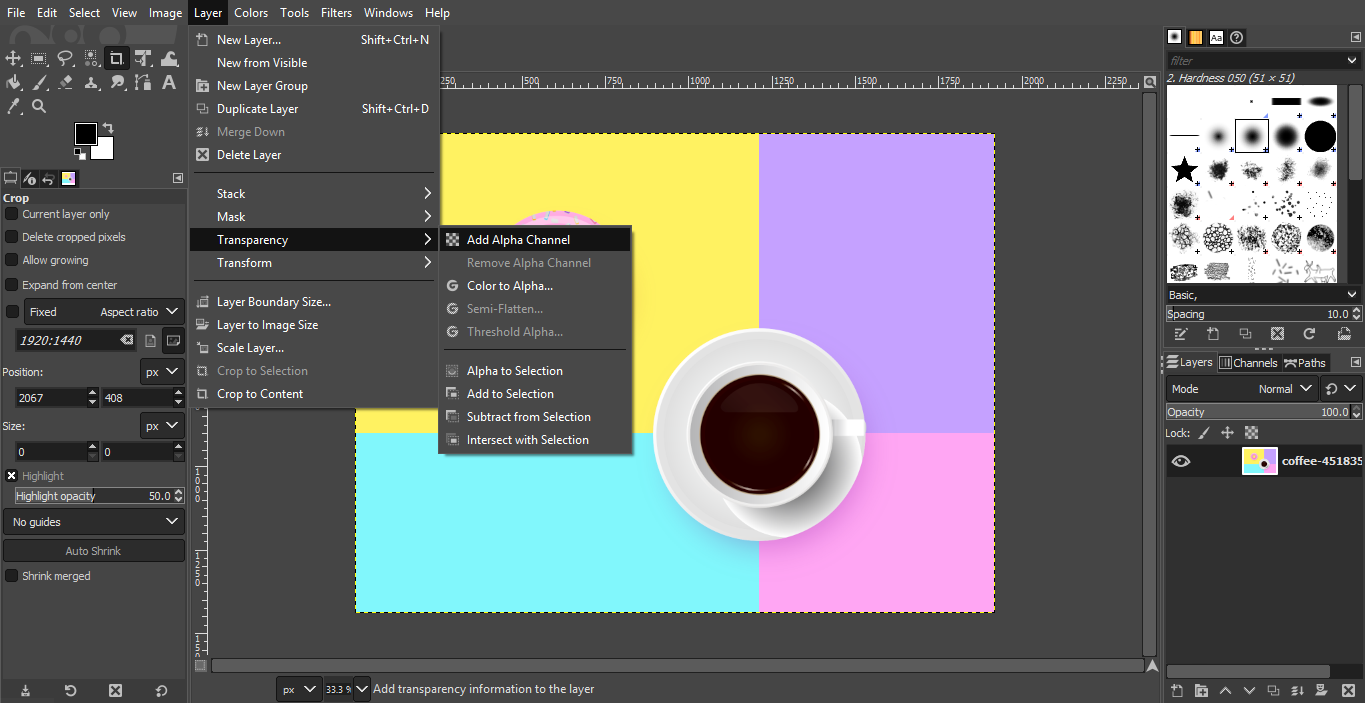 How To Cut Out an Image in Gimp & Photoshop