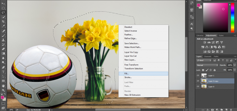 How To Create Drop Shadow In Photoshop | Clipping Path Action