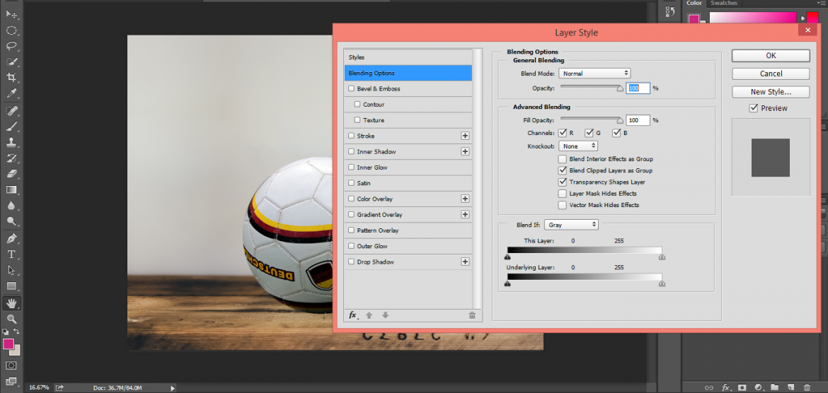 How To Create Drop Shadow In Photoshop | Clipping Path Action