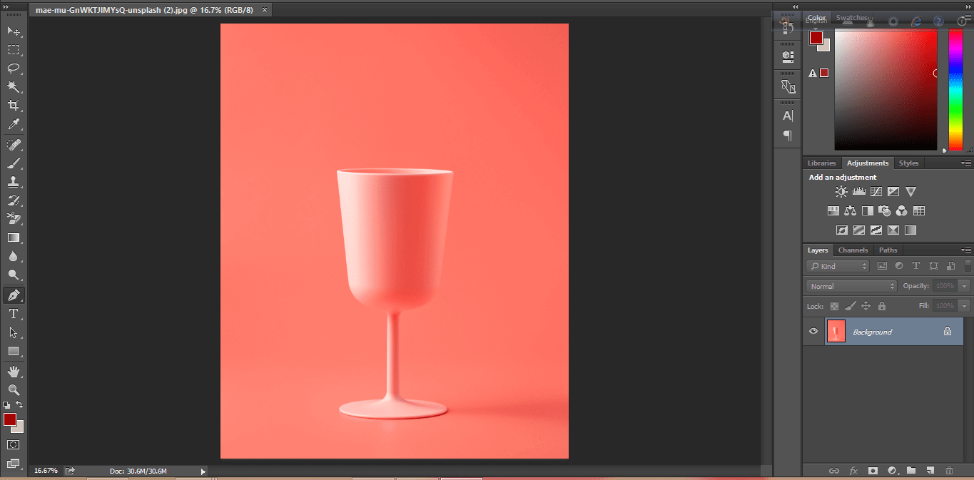 How To Change Background Color In Photoshop