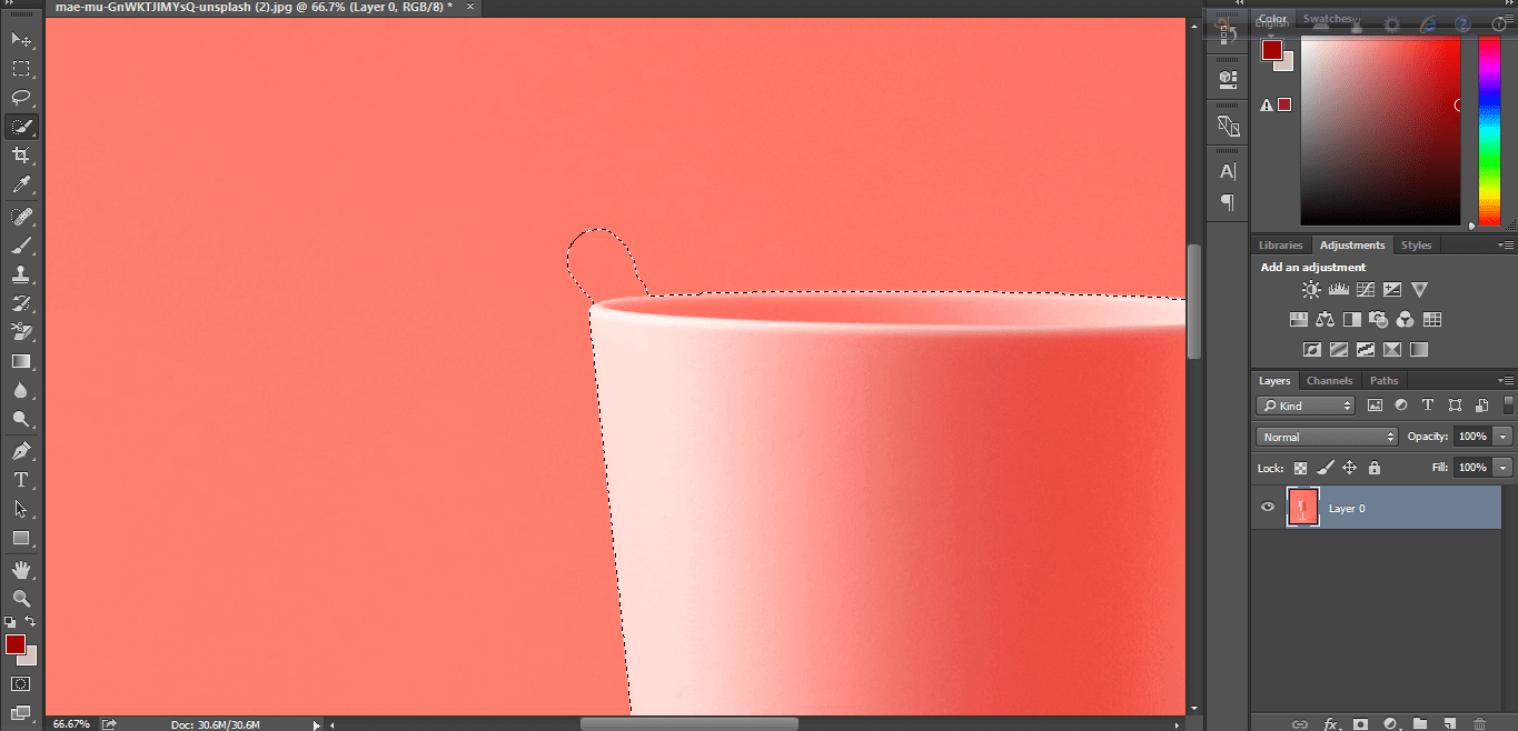 How To Change Background Color In Photoshop