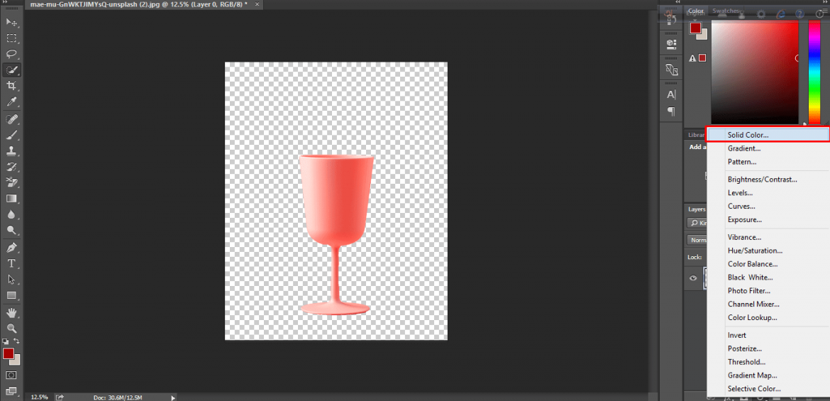 How To Change Background Color In Photoshop