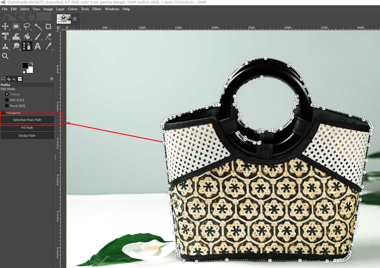 How To Cut Out an Image in Gimp & Photoshop